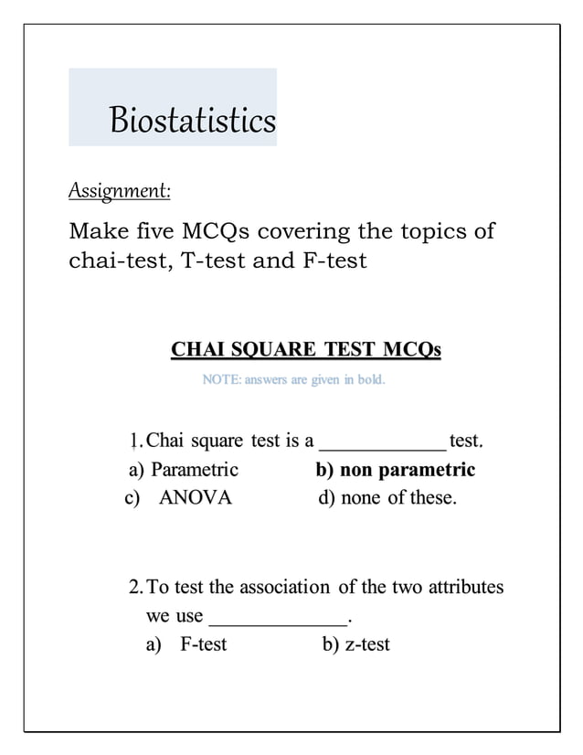 Biostats ( samawia iqbal ) | DOCX