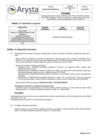 Biostimulant atonik msds | PDF
