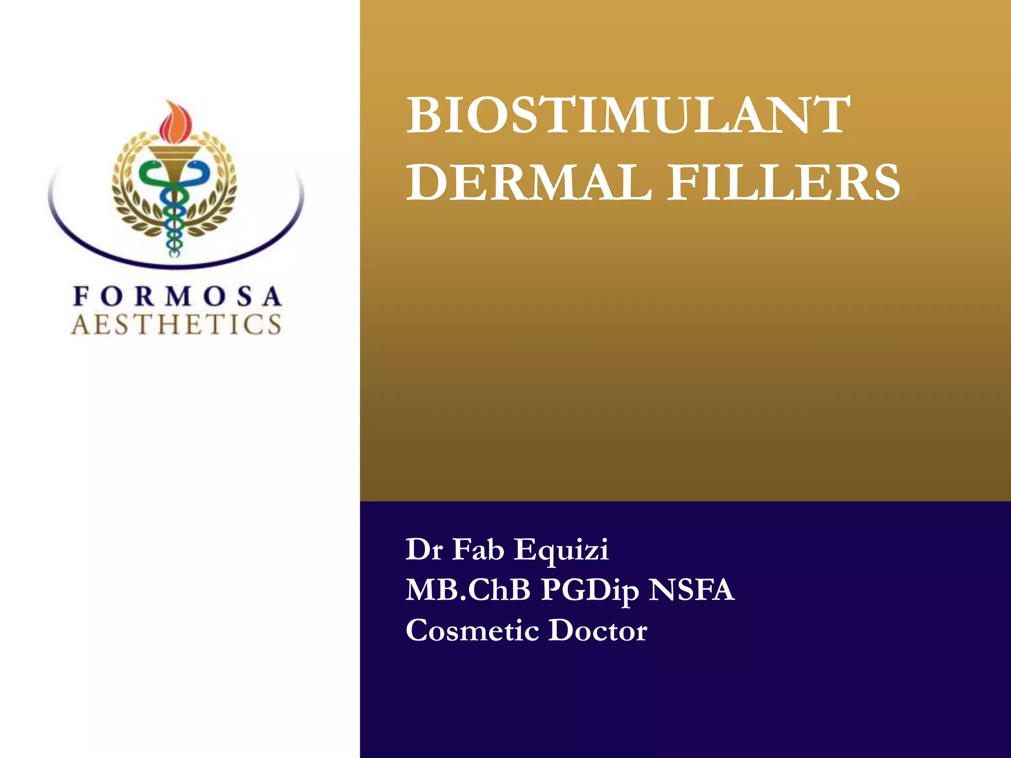 Biostimulant dermal fillers | PPTX