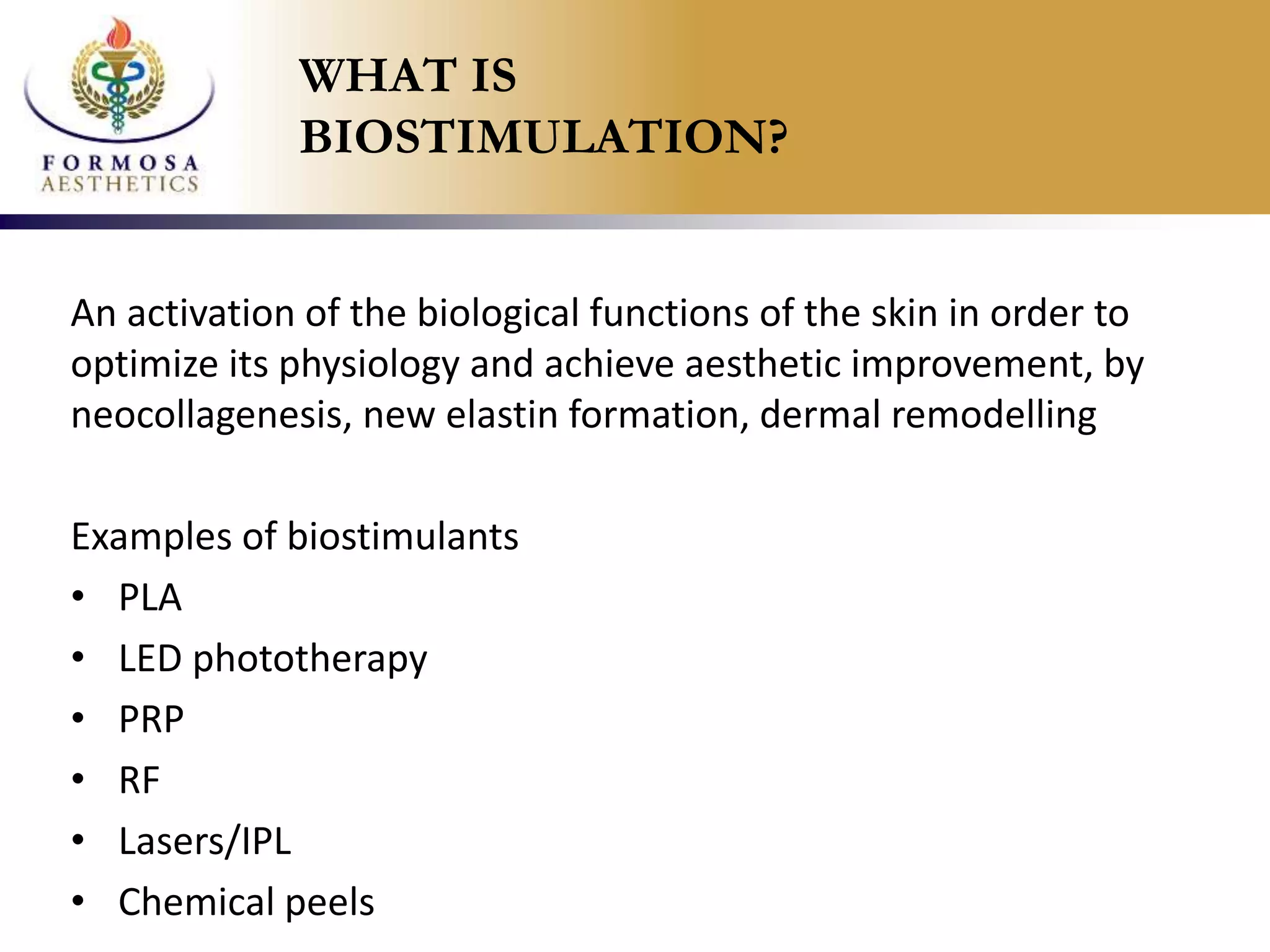 Biostimulant dermal fillers | PPTX
