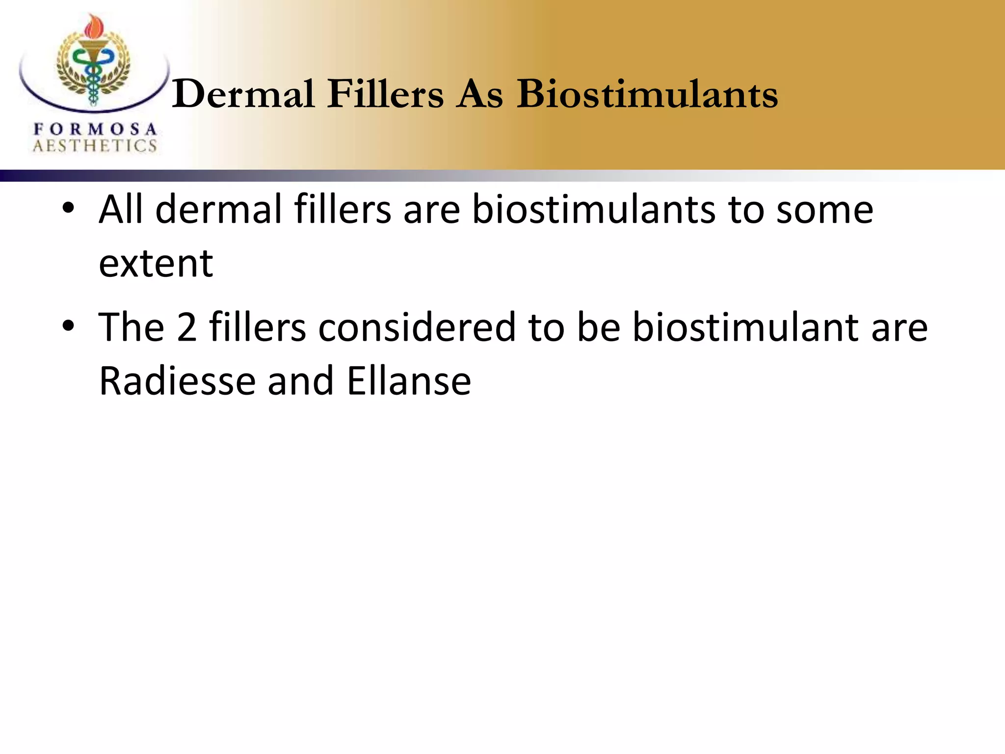 Biostimulant dermal fillers | PPTX