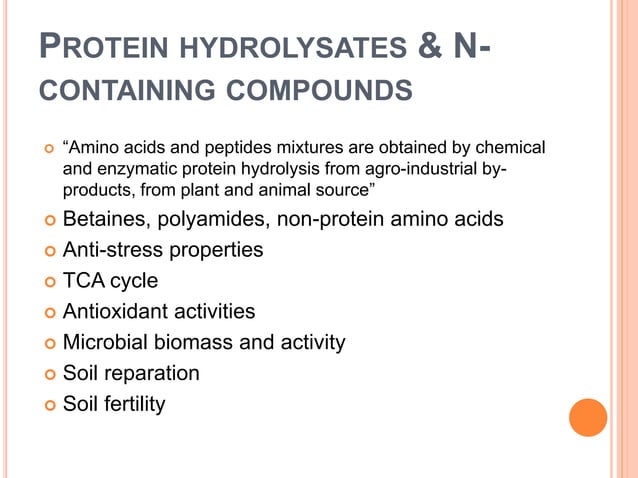 Biostimulants | PPTX | Agriculture | Industries