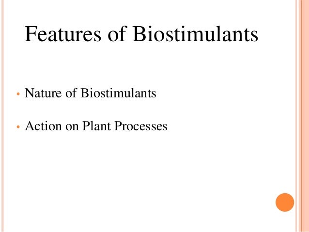 Biostimulants
