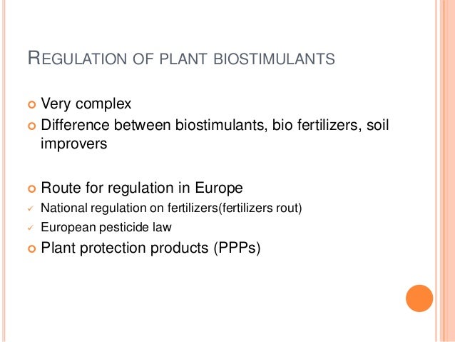 Biostimulants