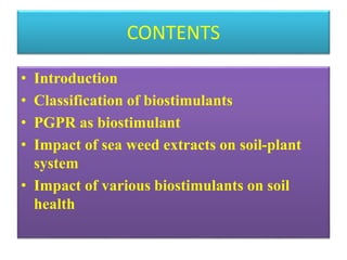 biostimulants and their role in soil health.pptx