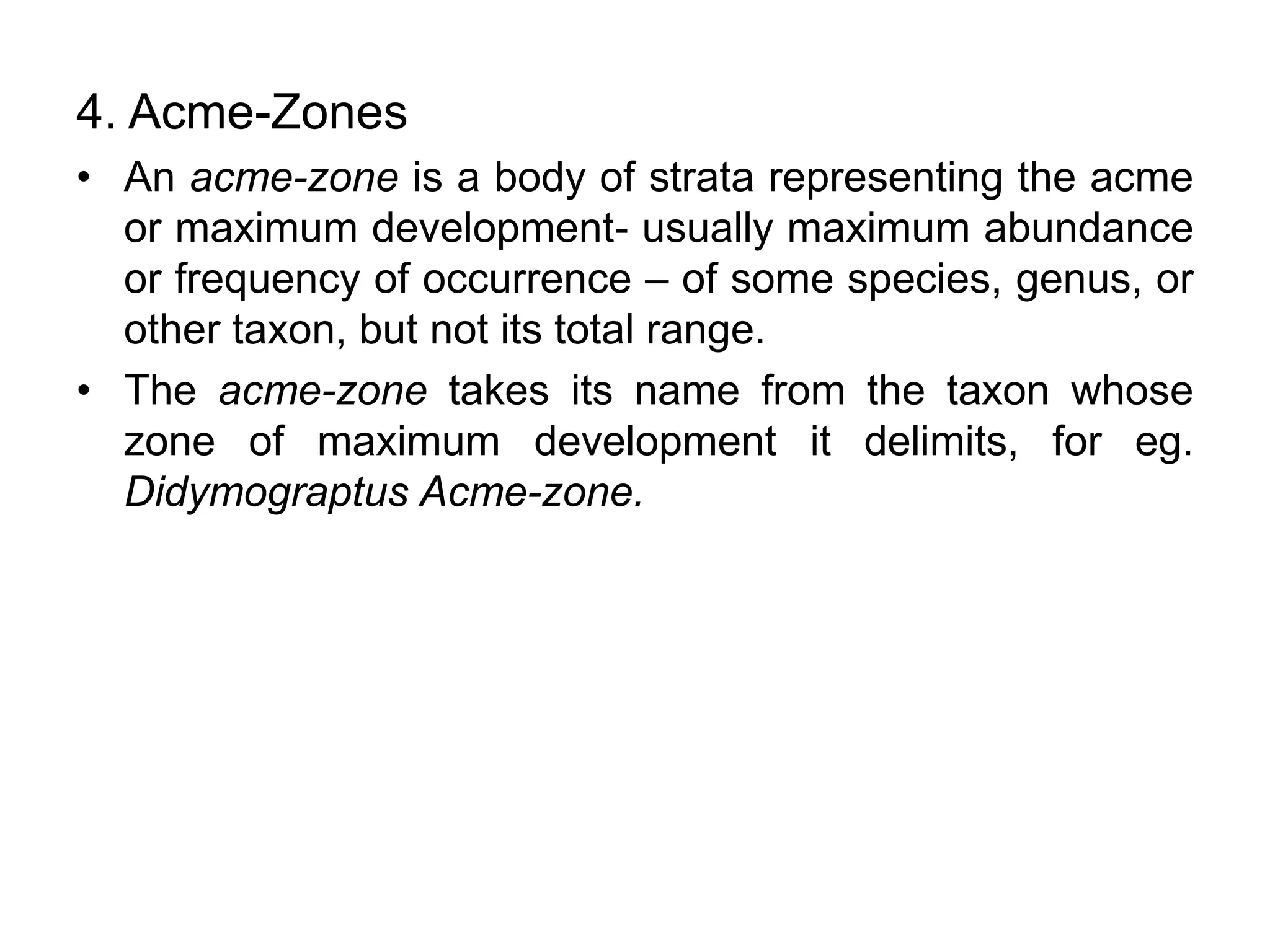 Biostratigraphic units Geology By Misson Choudhury | PPT
