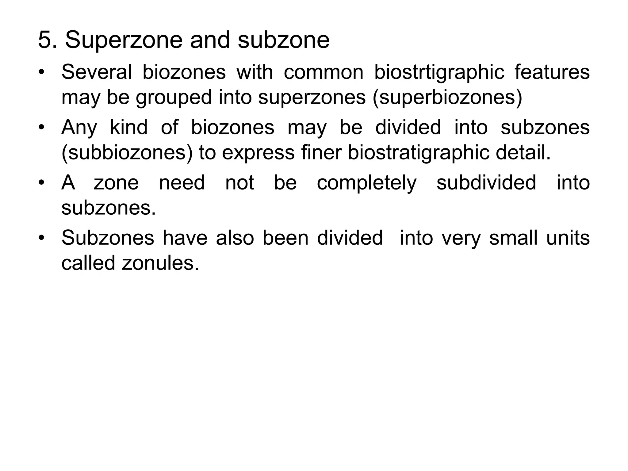 Biostratigraphic units Geology By Misson Choudhury | PPT