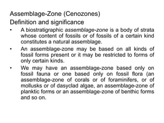 Biostratigraphic units Geology By Misson Choudhury | PPT