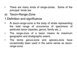 Biostratigraphic units Geology By Misson Choudhury | PPT