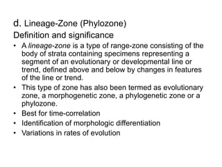 Biostratigraphic units Geology By Misson Choudhury | PPT