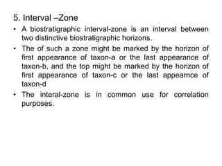 Biostratigraphic units Geology By Misson Choudhury | PPT