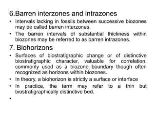 Biostratigraphic units Geology By Misson Choudhury | PPT