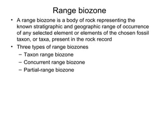 Biostratigraphy - Geologist | PPT