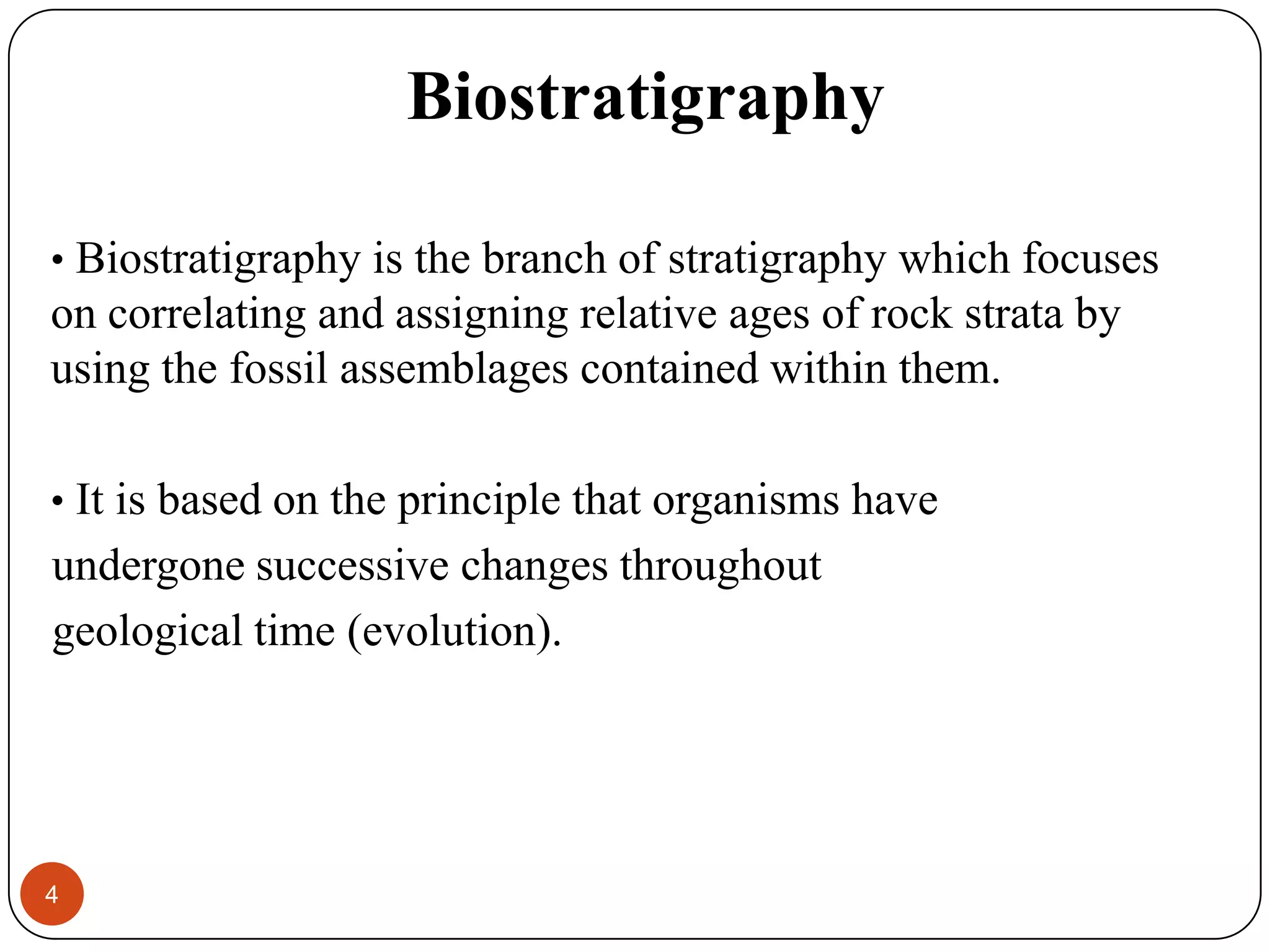 Biostratigraphy | PPTX