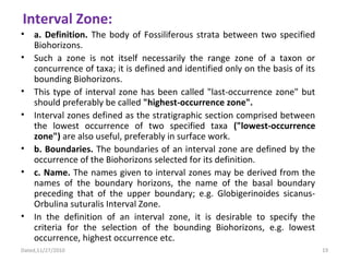 Biostratigraphy | PPT
