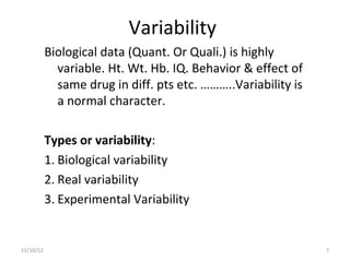 Bioststistic mbbs-1 f30may | PPT