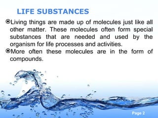 Bio substances | PPT