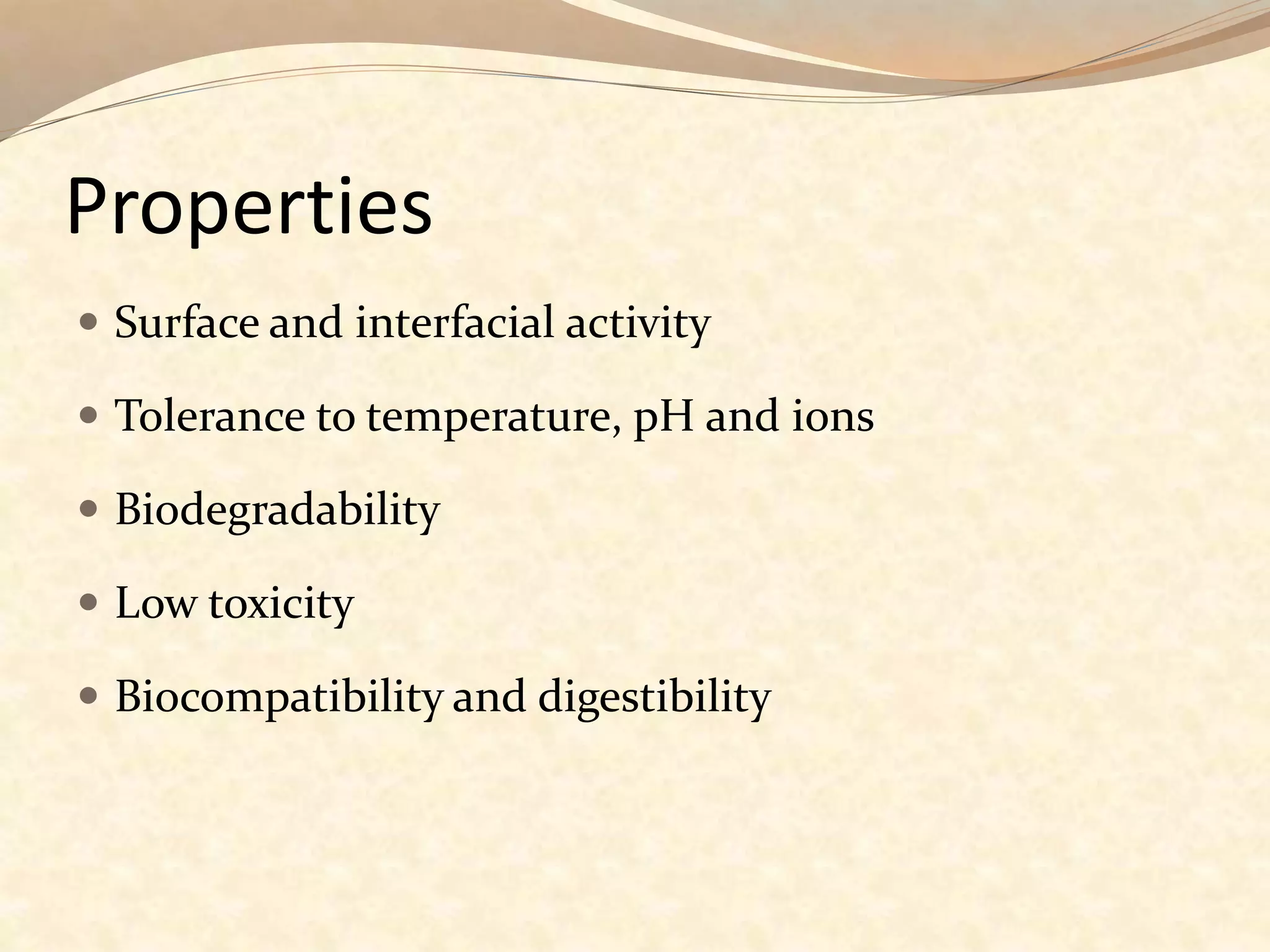 Biosurfactants production and applications. | PPTX