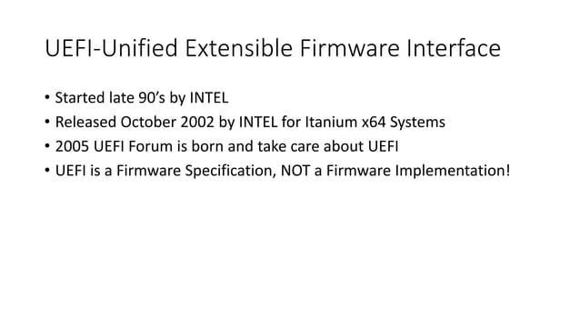 Bios vs uefi | PPTX | Operating Systems | Computer Software and Applications