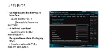 Bios vs uefi | PPT