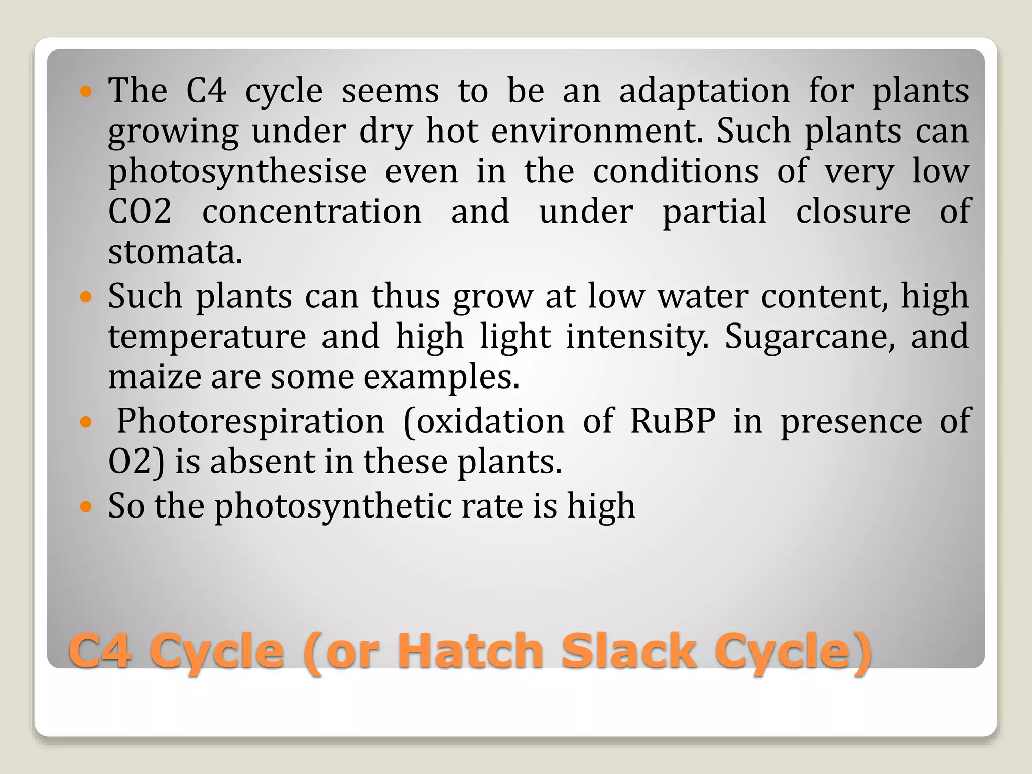 Biosynhtetic pathway (dark reaction) | PPTX
