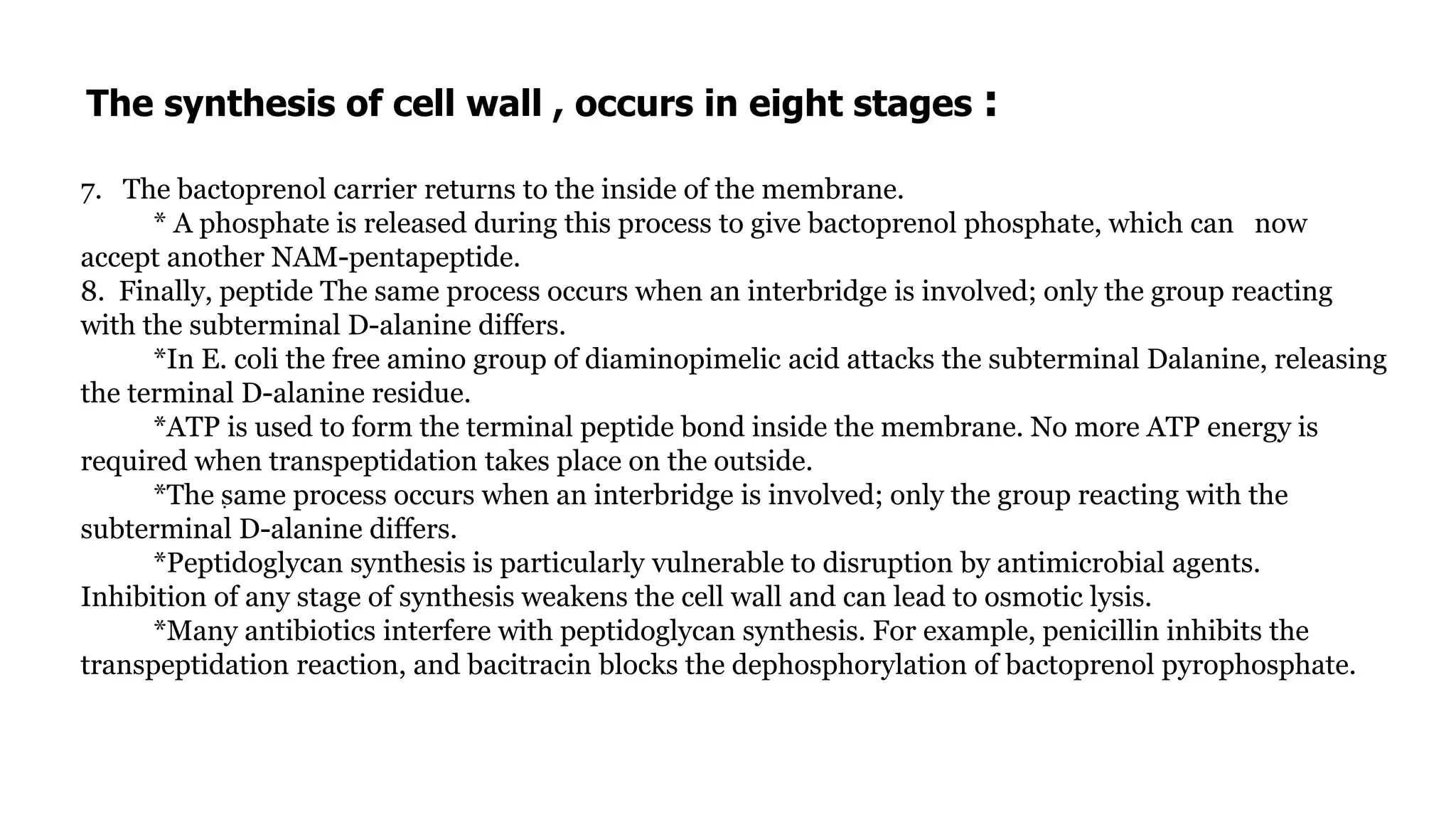 Cellular Biosynthesis: Cell Wall and Protein Pathways | PPTX