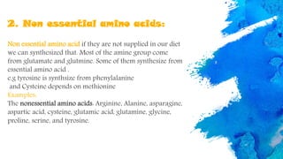 Biosynthesis of amino acid (essential and non essential) | PDF
