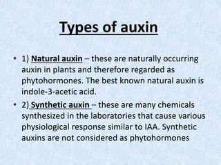 Biosynthesis of auxin[1] | PPTX