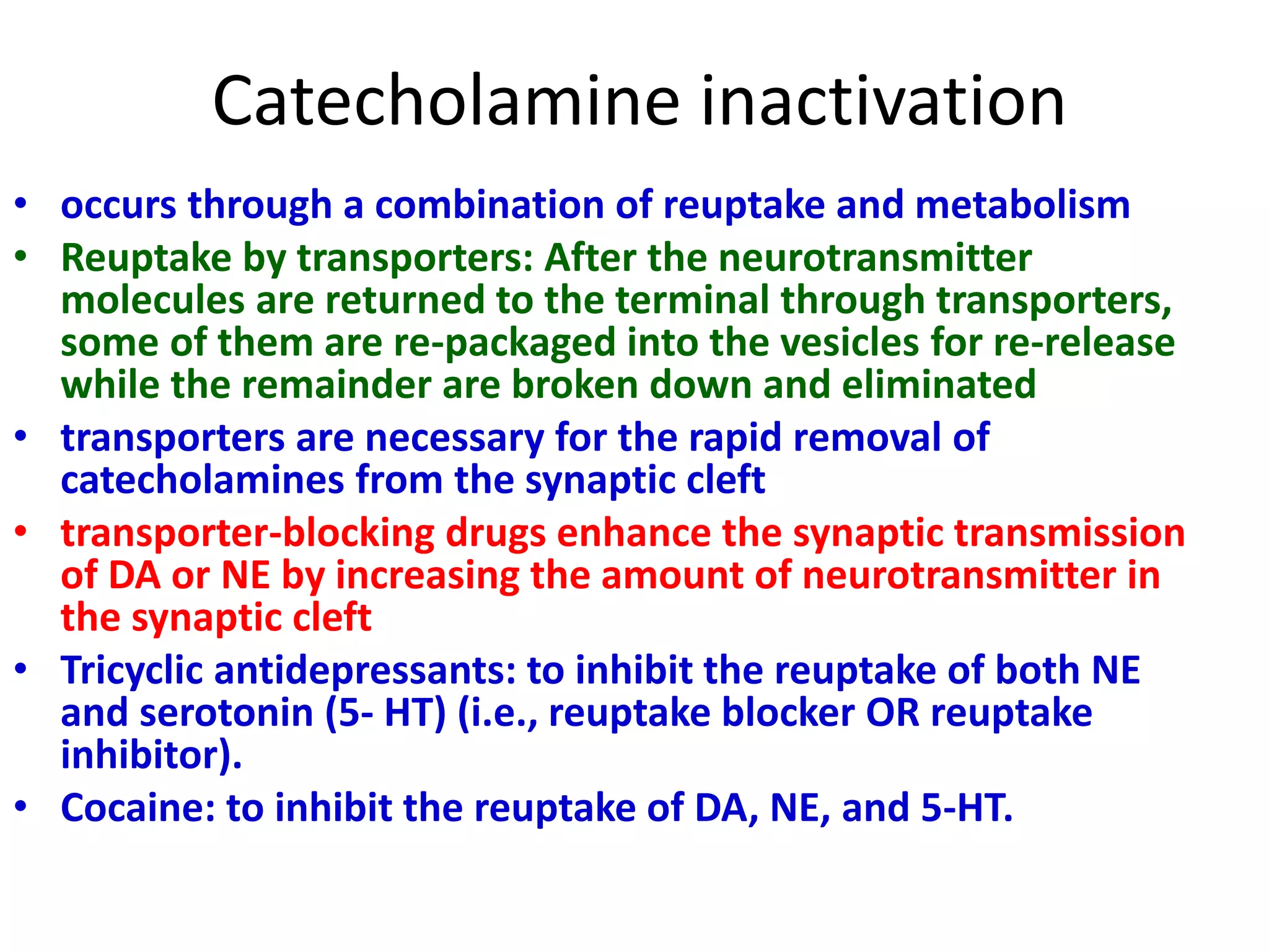 Biosynthesis of catecholamines | PPTX