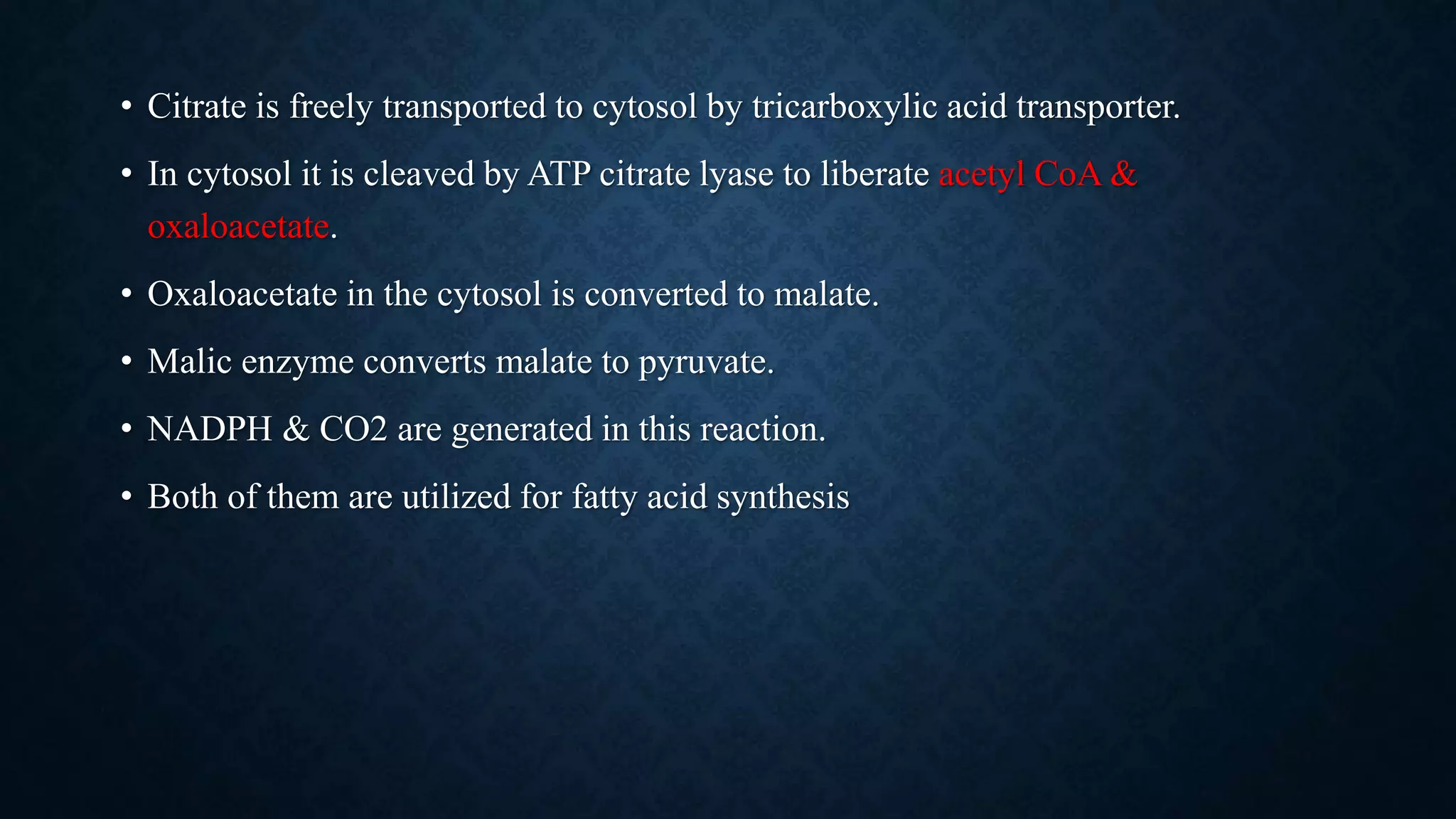 Biosynthesis of fatty acids & eicosanoids | PPTX