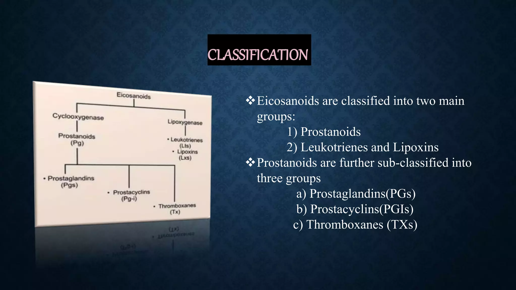 Biosynthesis of fatty acids & eicosanoids | PPTX