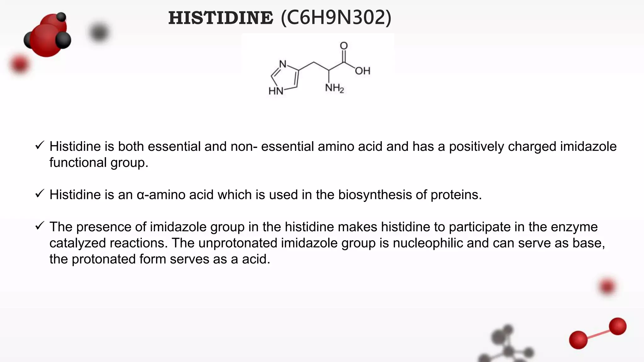 Biosynthesis of histidine | PPTX