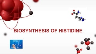 Biosynthesis of histidine | PPTX