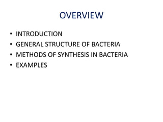 Bio synthesis of nano particles using bacteria | PPTX