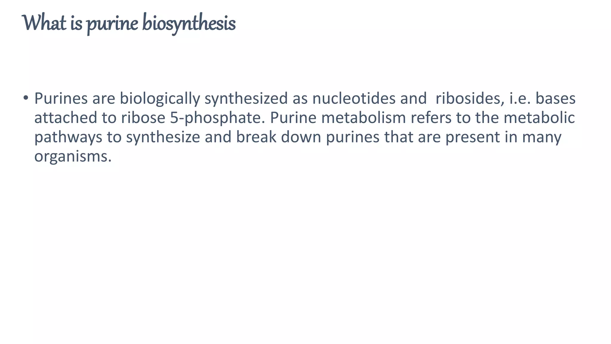 BIOSYNTHESIS OF PURINES & PYRIMIDINES.pptx