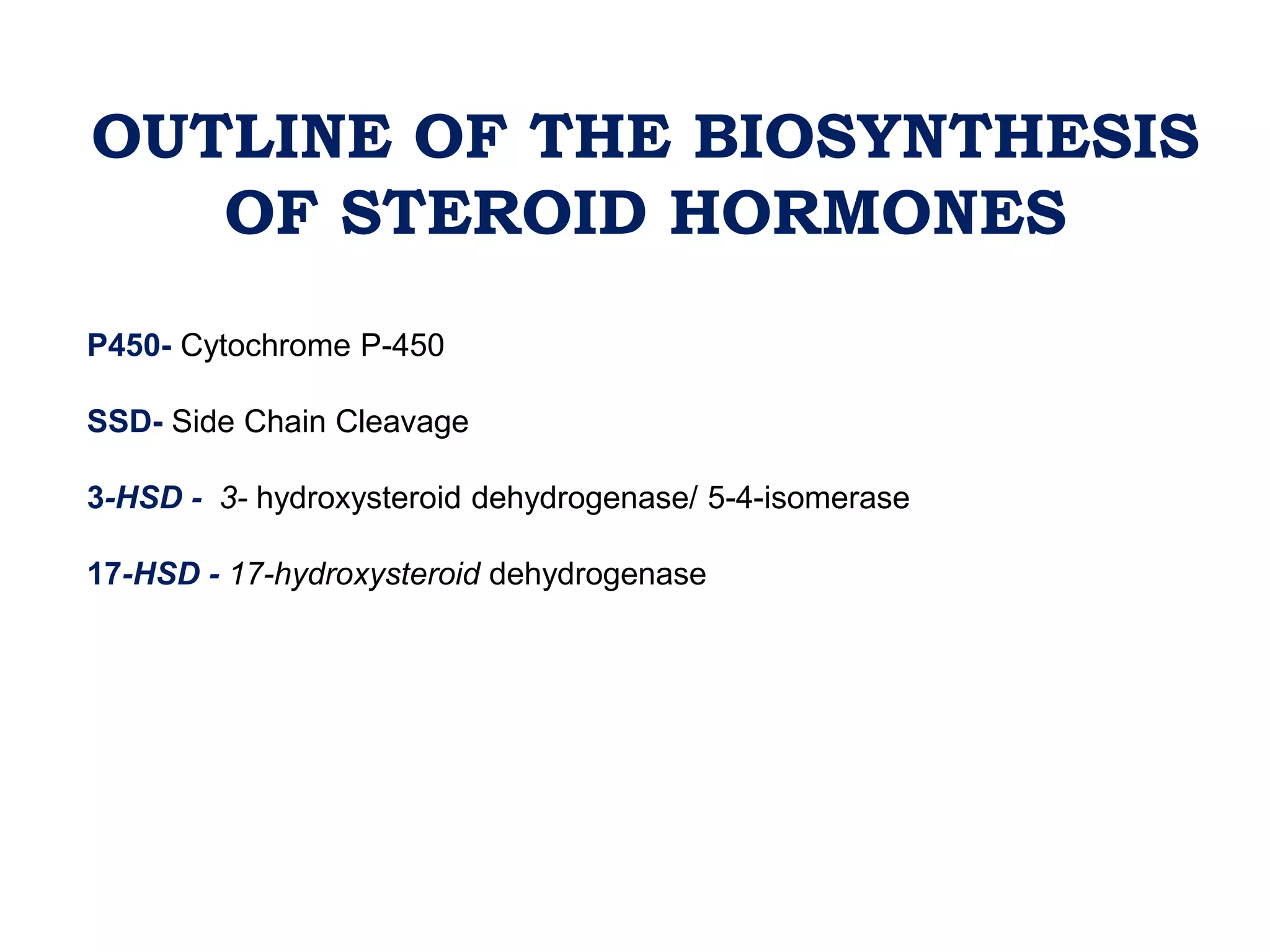 Biosynthesis of steroids | PPT