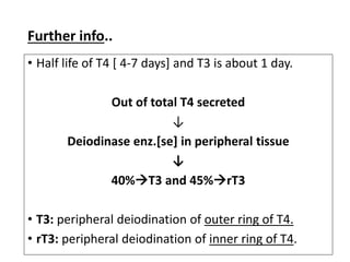 Thyroid hormone synthesis in our body@ mbbs | PPTX