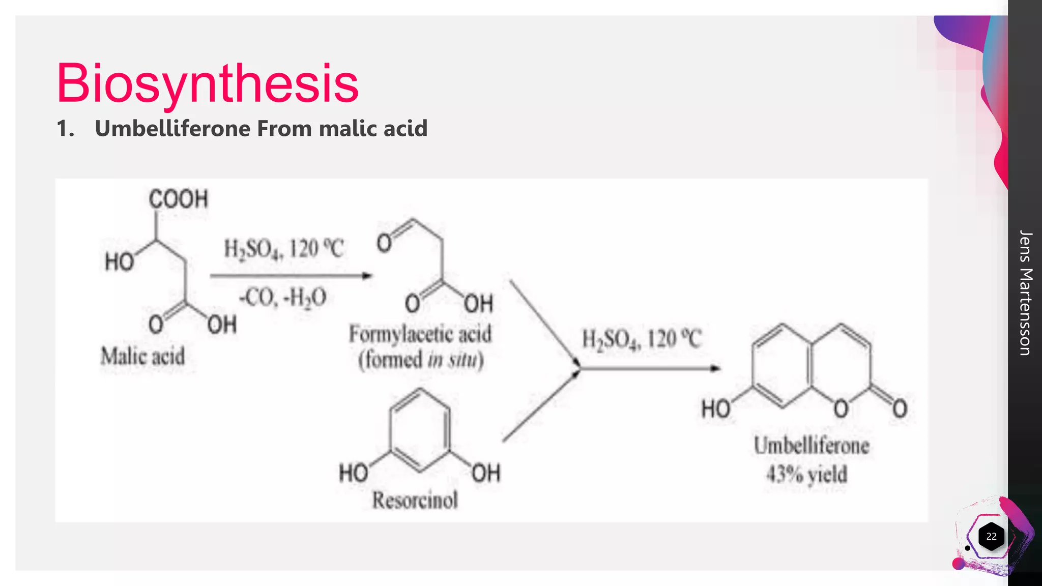 Biosynthetic Pathway for Terpenoids and Coumarins.pptx | Chemistry | Science