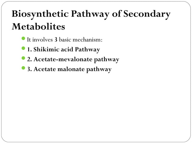 Biosynthetic pathways by pooja | PPT