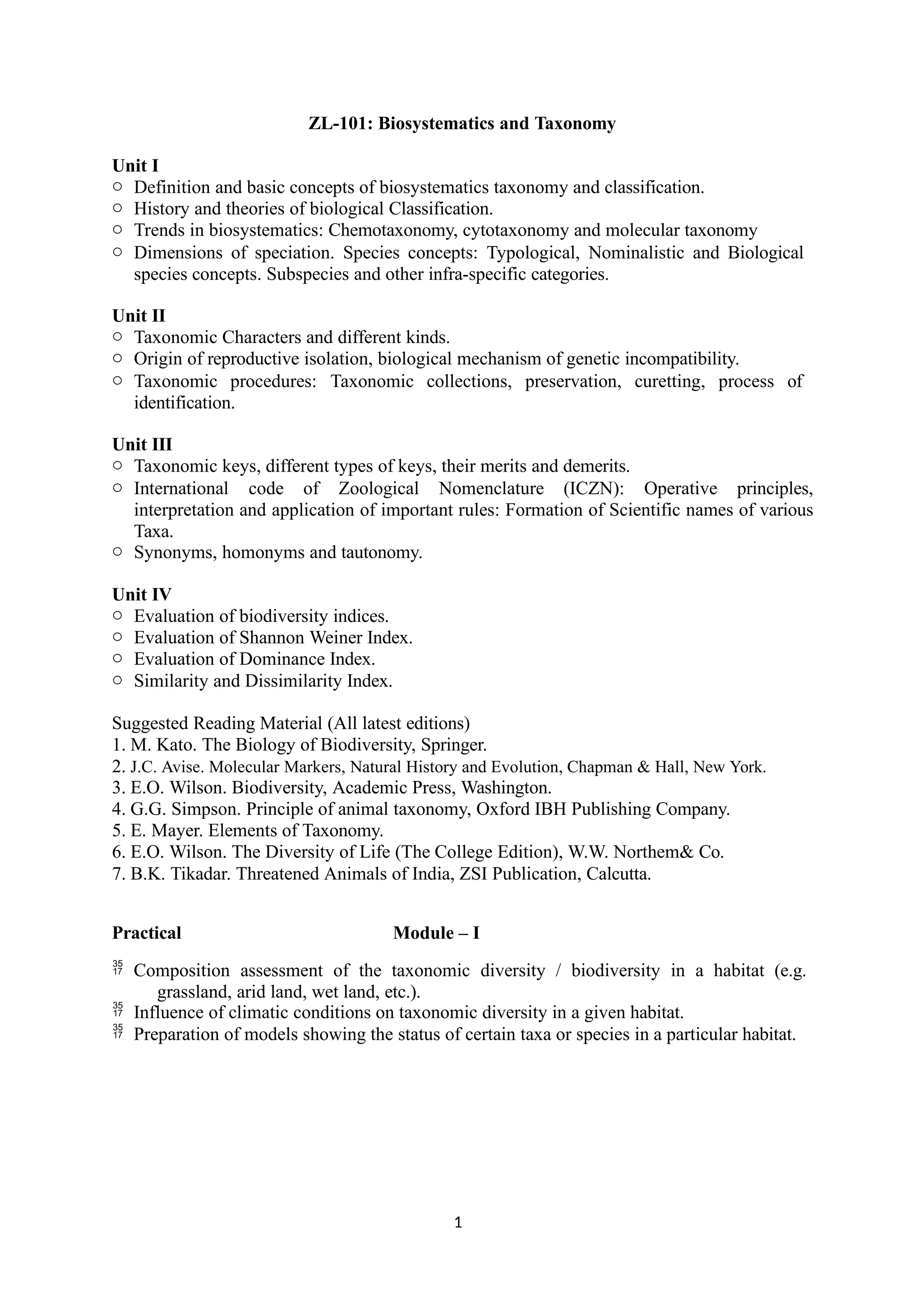 Biosystematics and Taxonomy , classification notes.pptx
