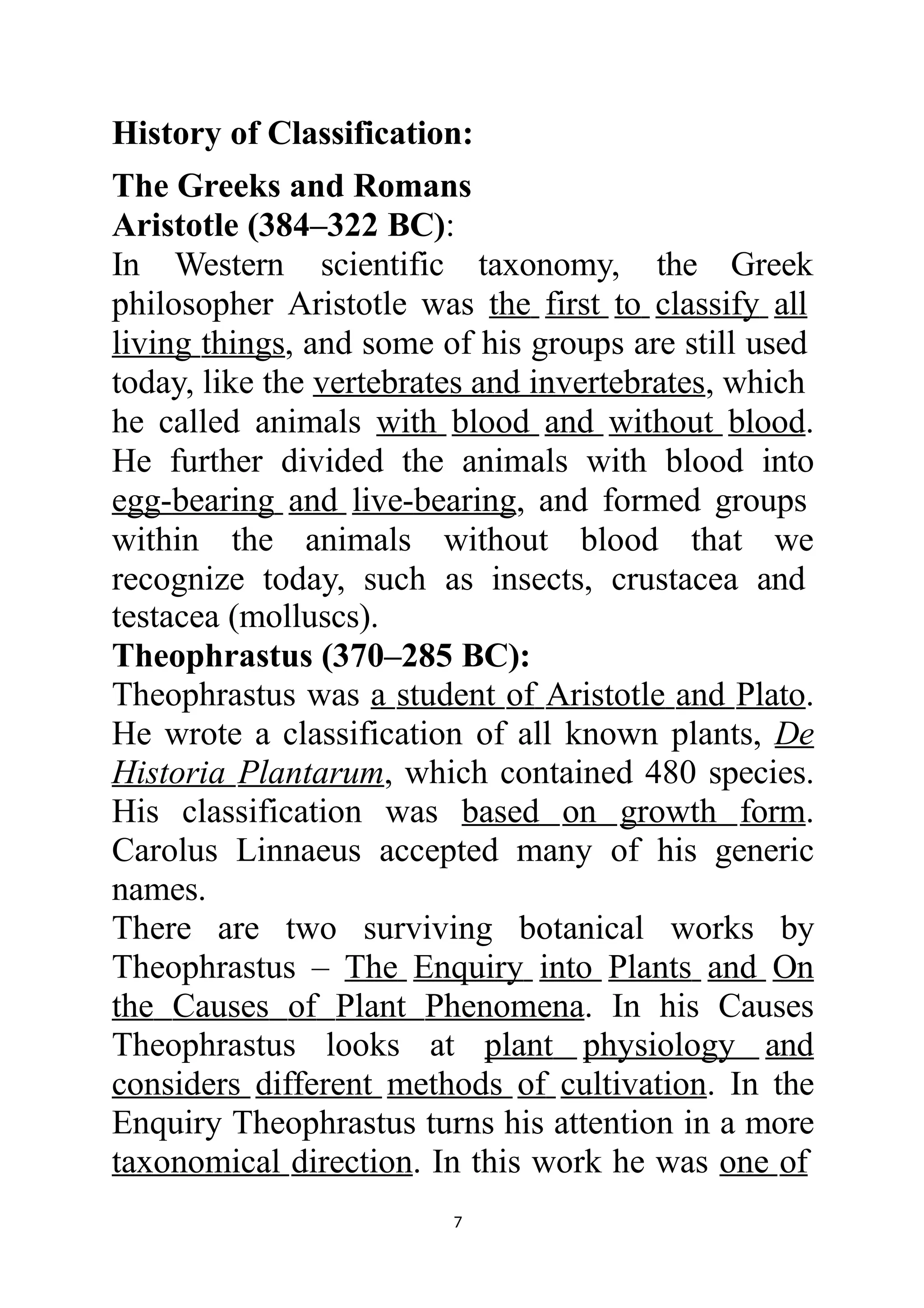 Biosystematics and Taxonomy , classification notes.pptx