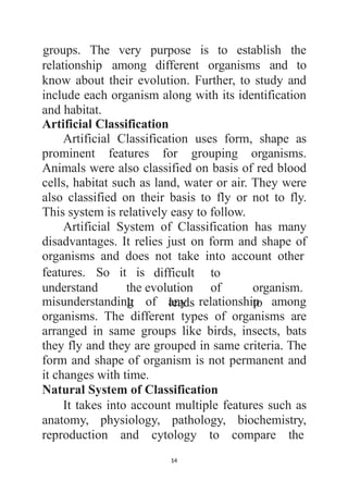 Biosystematics and Taxonomy , classification notes.pptx