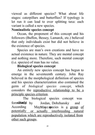 Biosystematics and Taxonomy , classification notes.pptx | Biological ...