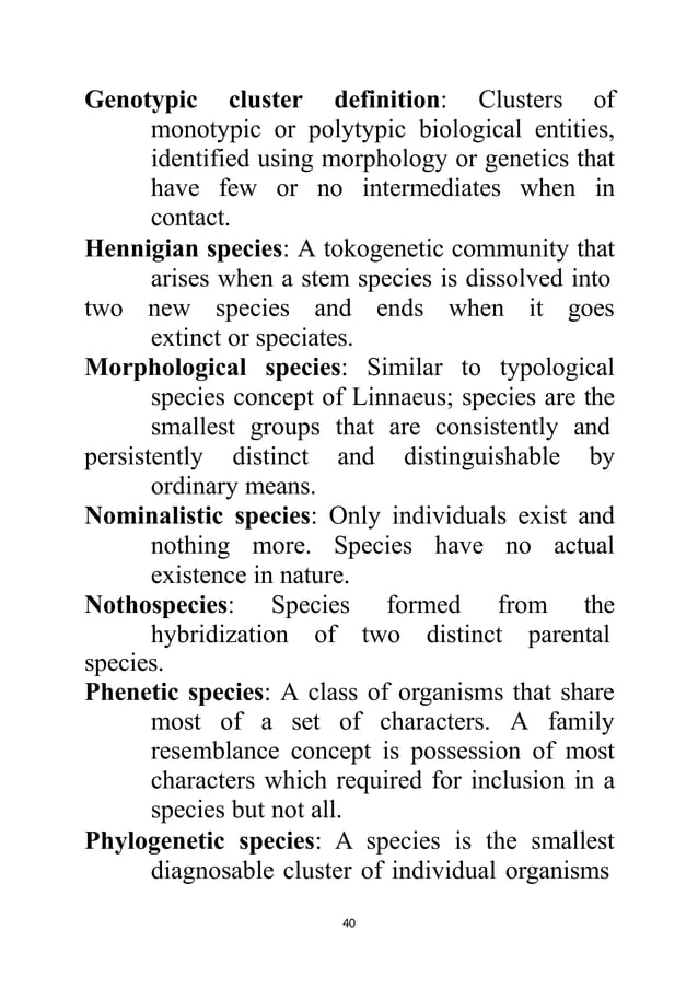 Biosystematics and Taxonomy , classification notes.pptx | Biological ...