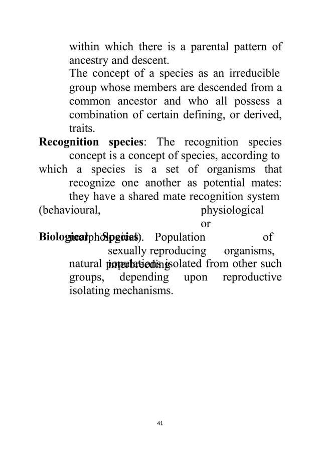 Biosystematics and Taxonomy , classification notes.pptx | Biological ...