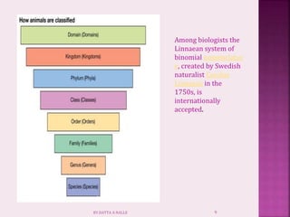 Biosystematics, and types of taxonomy | PPTX