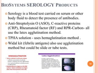 Biosystems products ppt | PPTX
