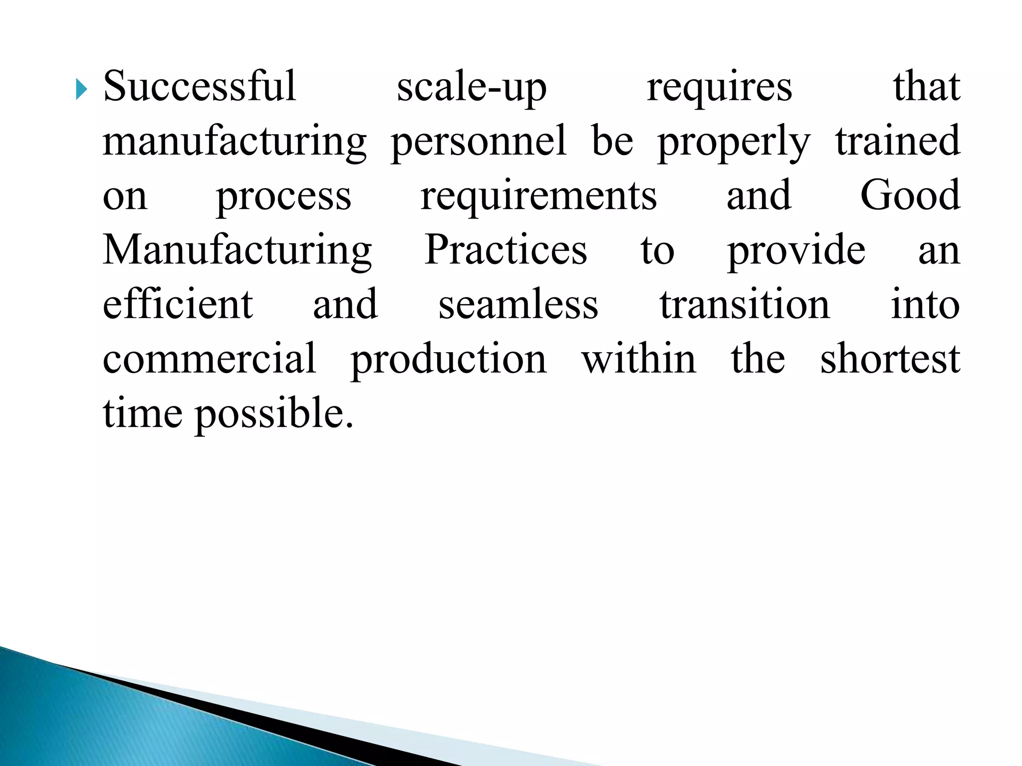 Scale up and Commercialisation | PPTX