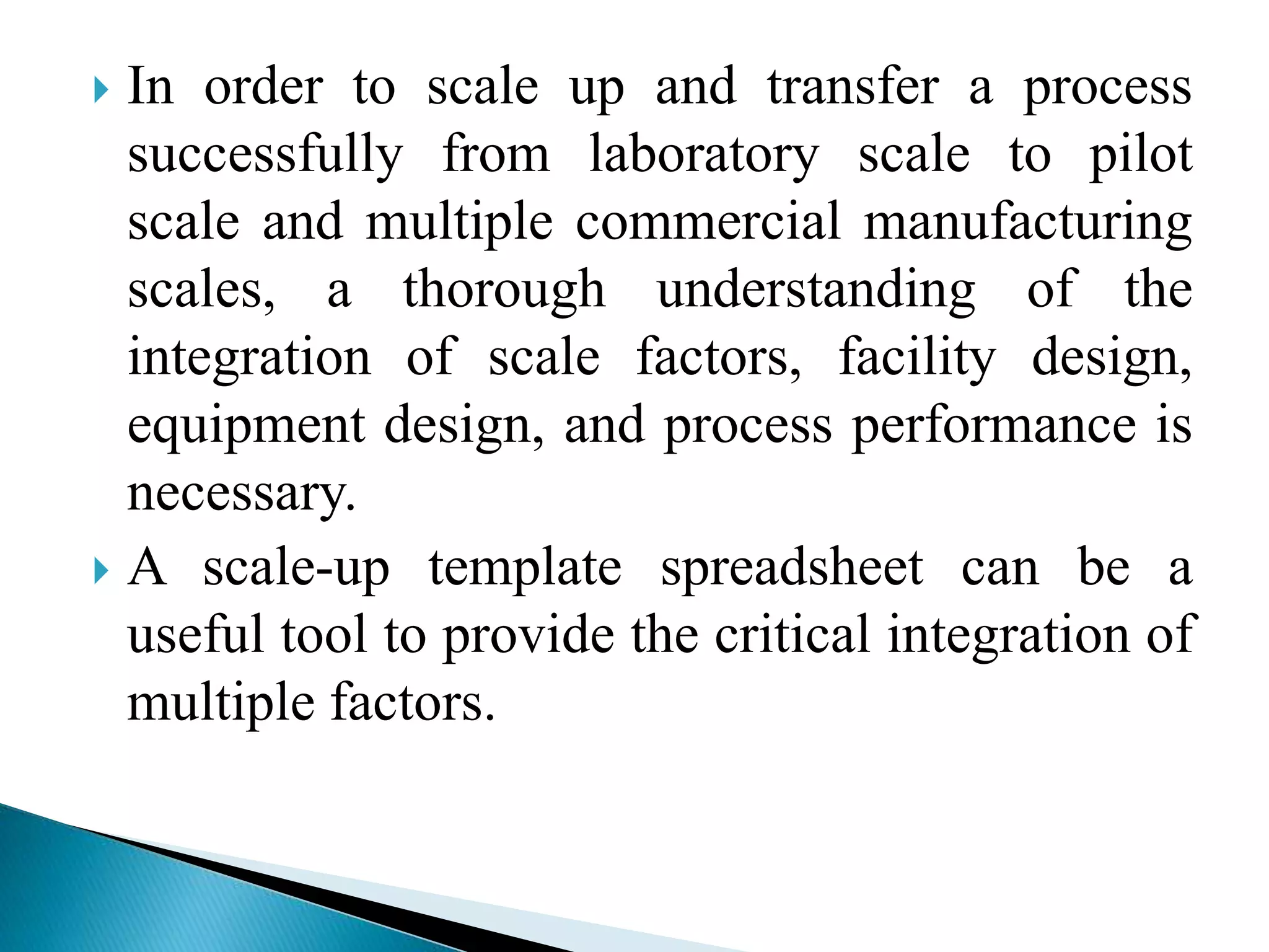 Scale up and Commercialisation | PPTX