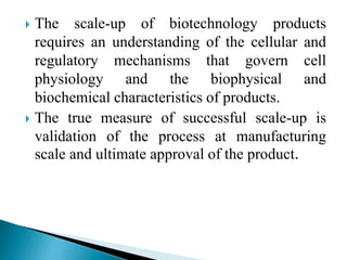 Scale up and Commercialisation | PPTX